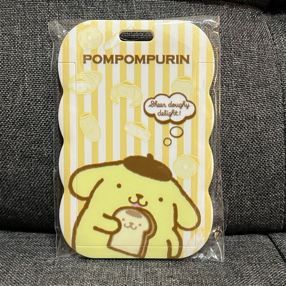 Sanrio | Office | Pompompurin Sanrio Id Holder Card Holder Kawaii ...